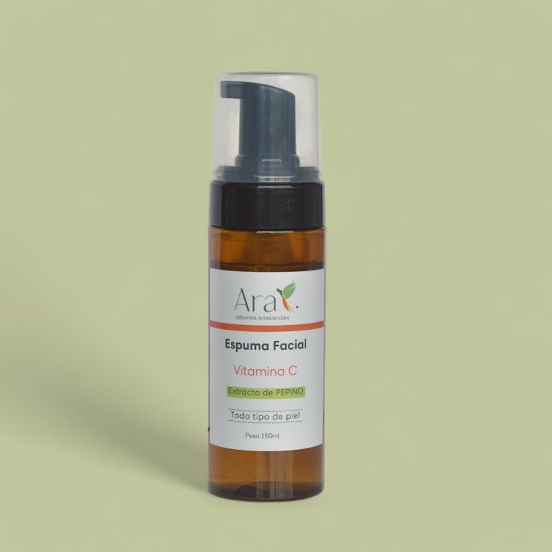 Espuma Facial con Vitamina C – Ara Jabones